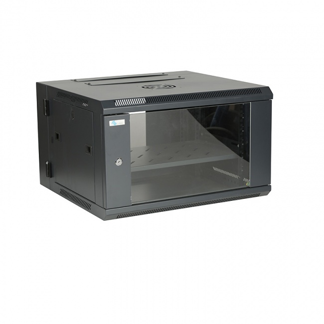 6RU Data Network Rack Cabinet Wall Box Swing Frame 550mm